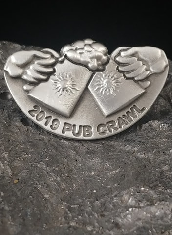 2019 Pub Crawl Pin - Sheldon Pewter