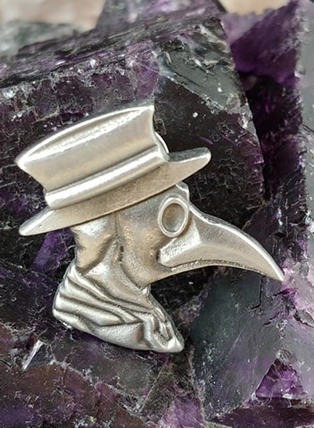 Plague Doctor Pin - Sheldon Pewter