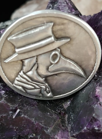 Plague Doctor Pin - Sheldon Pewter
