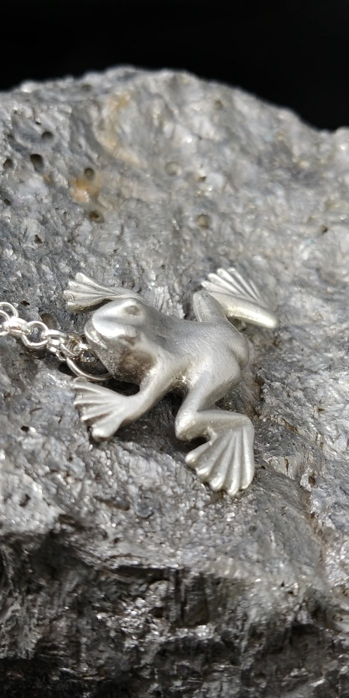 Frog Necklace - Sheldon Pewter